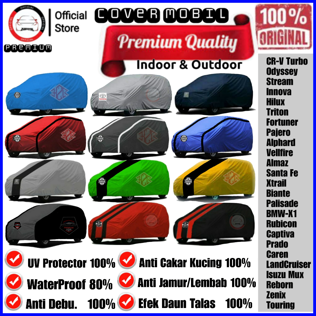 Jual COVER MOBIL/SARUNG MOBIL FORTUNER,PAJERO,ALPHARD,INNOVA REBORN,CRV ...