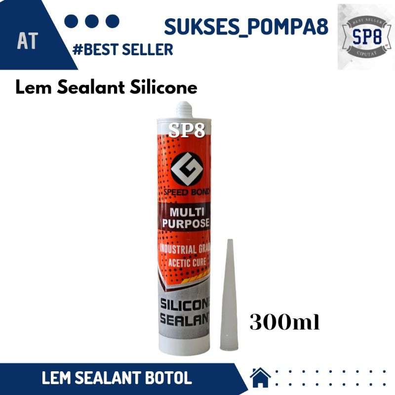 Jual Lem Kaca Botol / Lem Sealant Silicone Asam | Shopee Indonesia