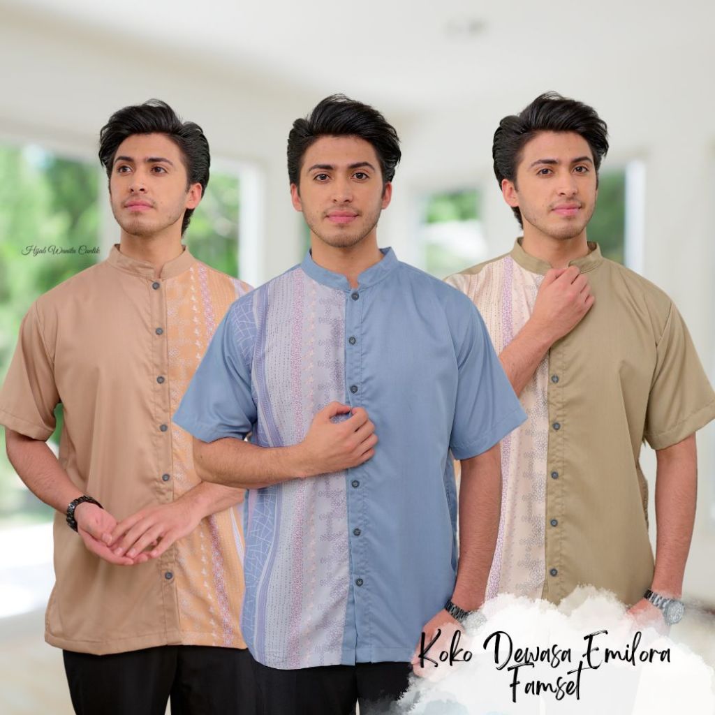 Jual [Clearance SALE] HIRA - Emilora Koko Dewasa Sarimbit Lebaran ...