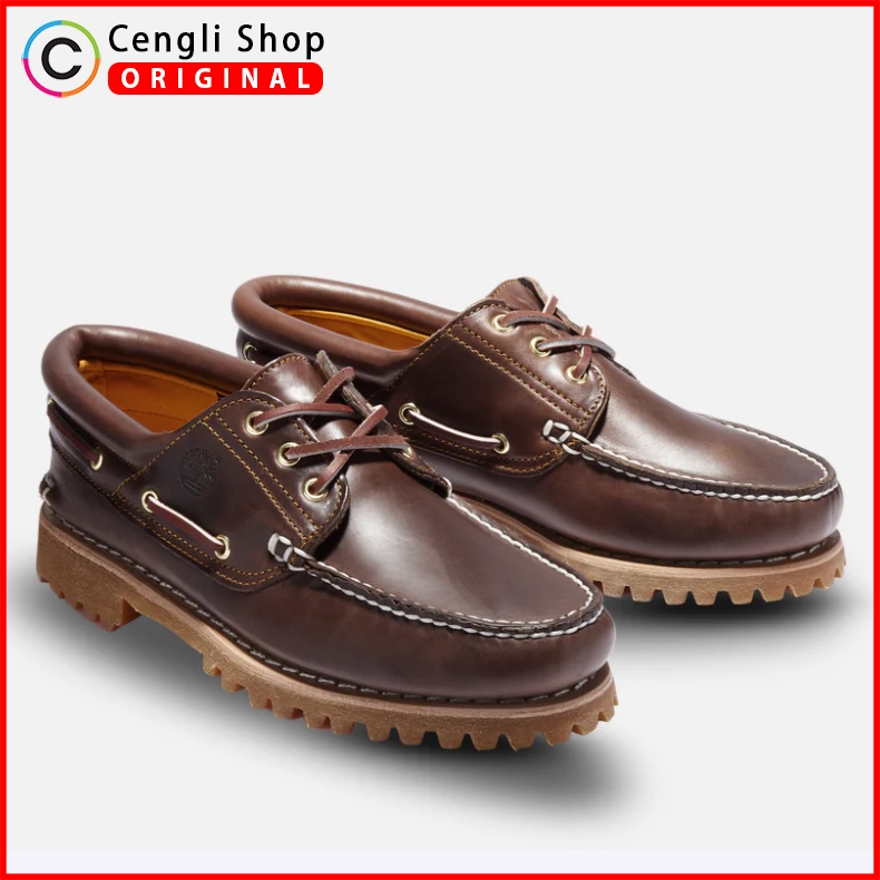 Jual TM06 SEPATU PRIA TIMBERLAND ORIGINAL DERBY LOAFERS LOAFER BOAT ...
