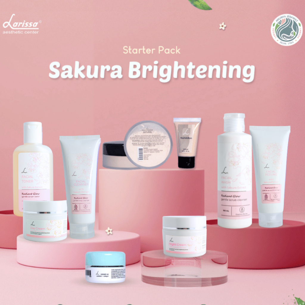 Jual Larissa Starterpack Wajah Normal - Kering (with SAKURA EXTRACT ...