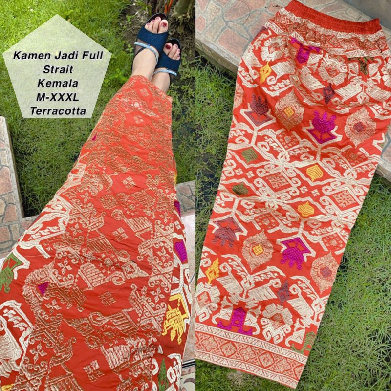 Jual REAL PICTURE || KAMBEN JADI SONGKET BALI FULL STRAIT || MOTIF DAN ...