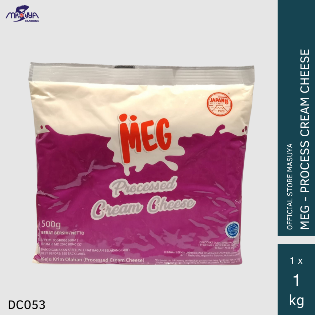 Jual MEG Processed Cream Cheese 500 gram | Shopee Indonesia