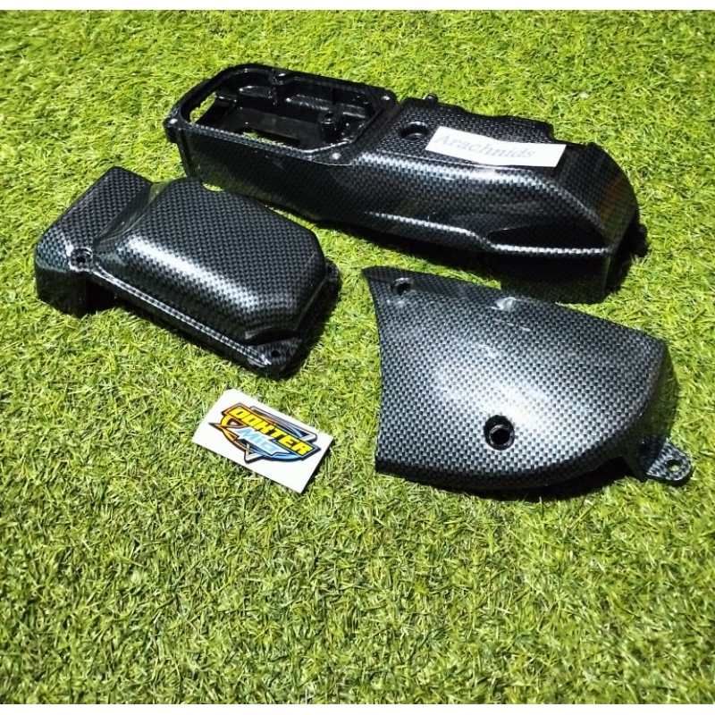 Jual Cover cvt Mio sporty Mio smile Carbon made in Thailand | Shopee ...