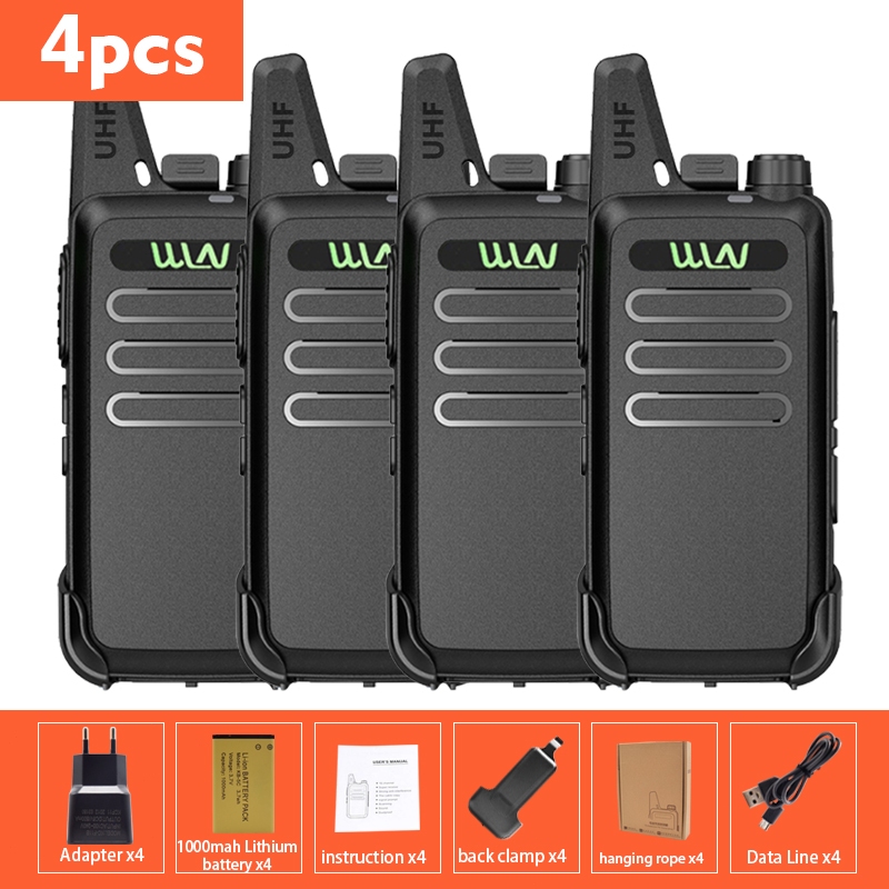 Jual HT Walkie Talkie WLN C1 UHF Handy Talky Two way Radio C1 400-470Mhz 16 Channel Walkie ...