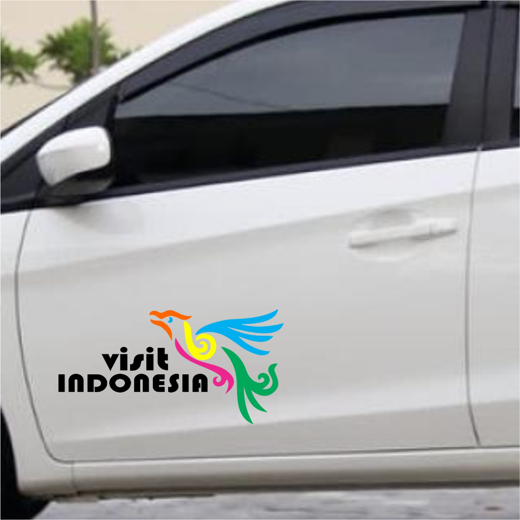 Jual stiker mobil cutting sticker visit indinesia pesona indonesia ...