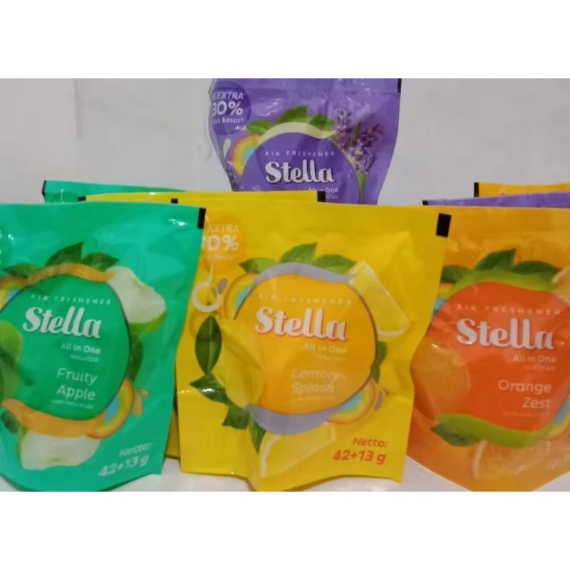 Jual STELLA Pengharum Ruangan All in One 42+13g | Shopee Indonesia