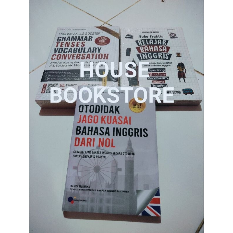 Jual Novel Regal - LisnawatiPAKET 3 BUKU OTODIDAK JAGO KUASAI BAHASA INGGRIS DARI NOL - BUKU ...
