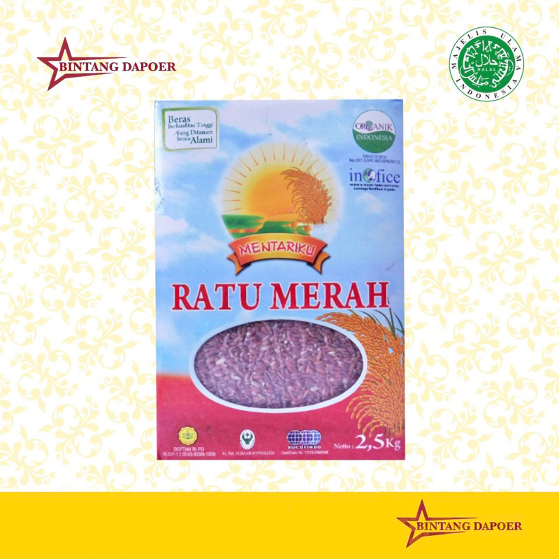 Jual Beras Mentariku Ratu Merah (1kg) | Shopee Indonesia