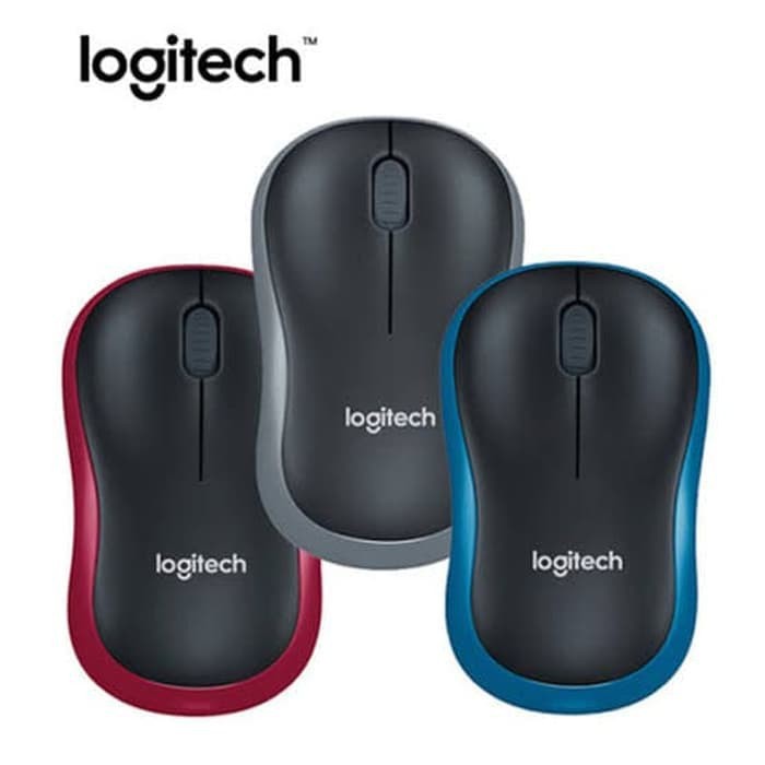 Jual Logitech Wireless Mouse M185 Optical - Mouse Wireless M 185 ...