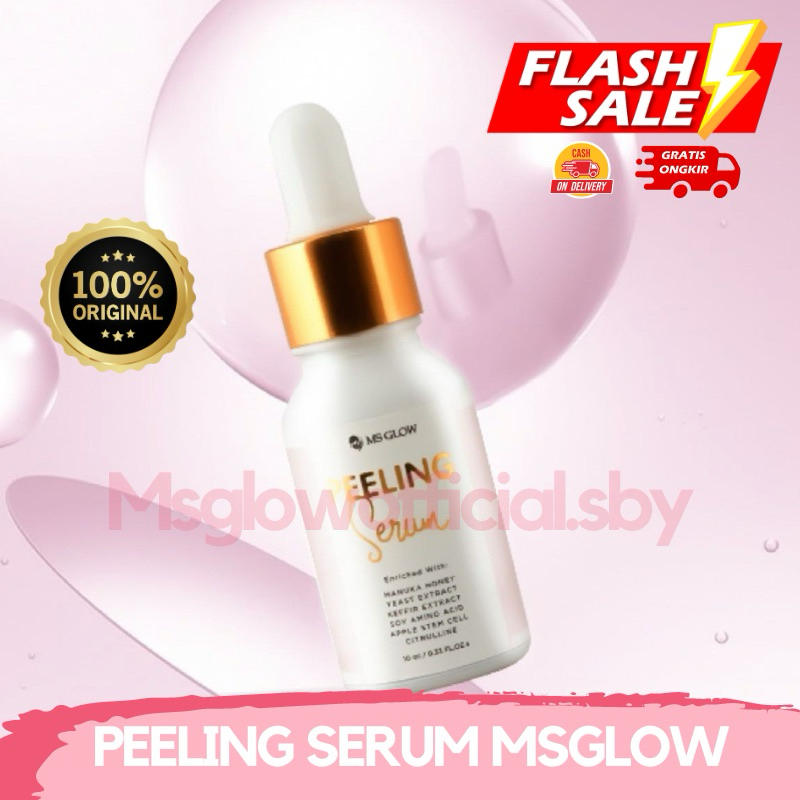 Jual [PROMO] MS glow Peeling Serum ORIGINAL | Shopee Indonesia