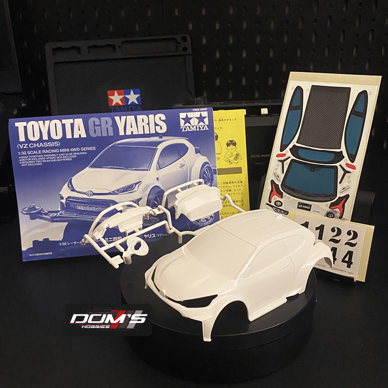 Jual Body Tamiya 19087 GR YARIS- Manual Book, Stiker Decal, Warning ...
