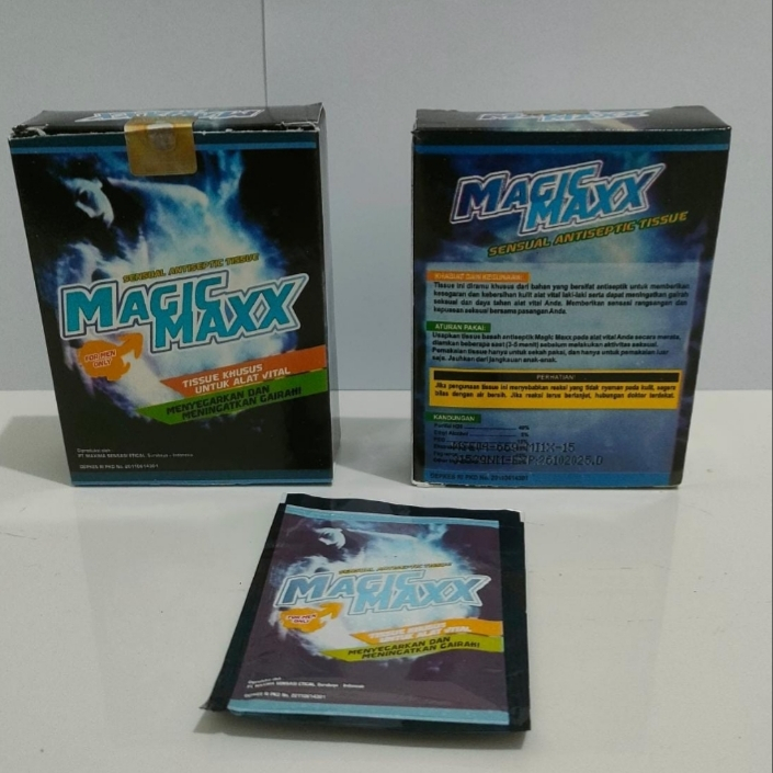 Jual Tisu Magic Max' Tisu Antiseptik Isi 8 Pcs 100% Original | tissu ...