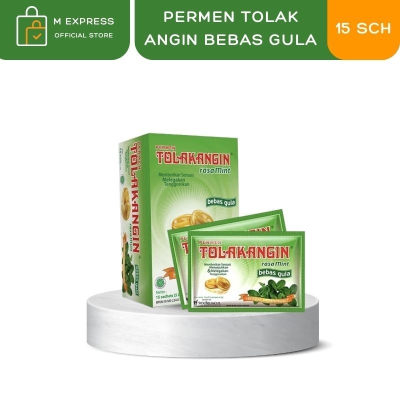 Jual PERMEN TOLAK ANGIN BEBAS GULA - Sugar Free Anti Masuk Angin & Mual ...