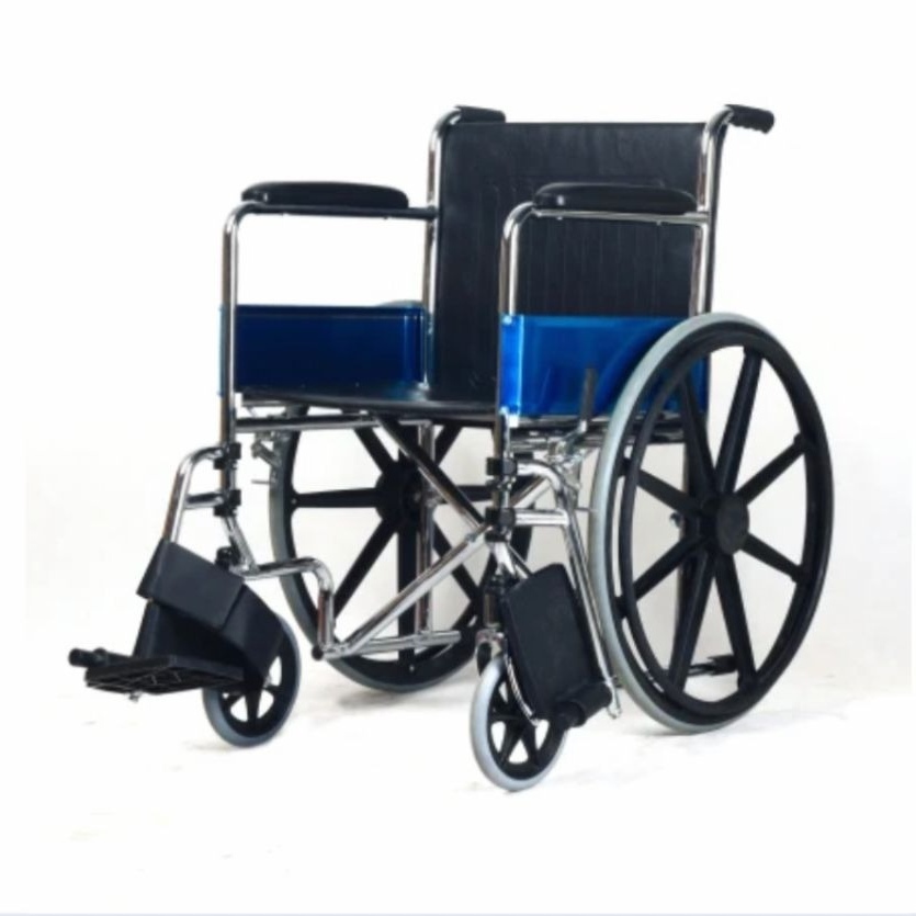 Jual Wheelchair Kursi Roda Standar Rumah Sakit Gea SELLA KY 875 809 B ...