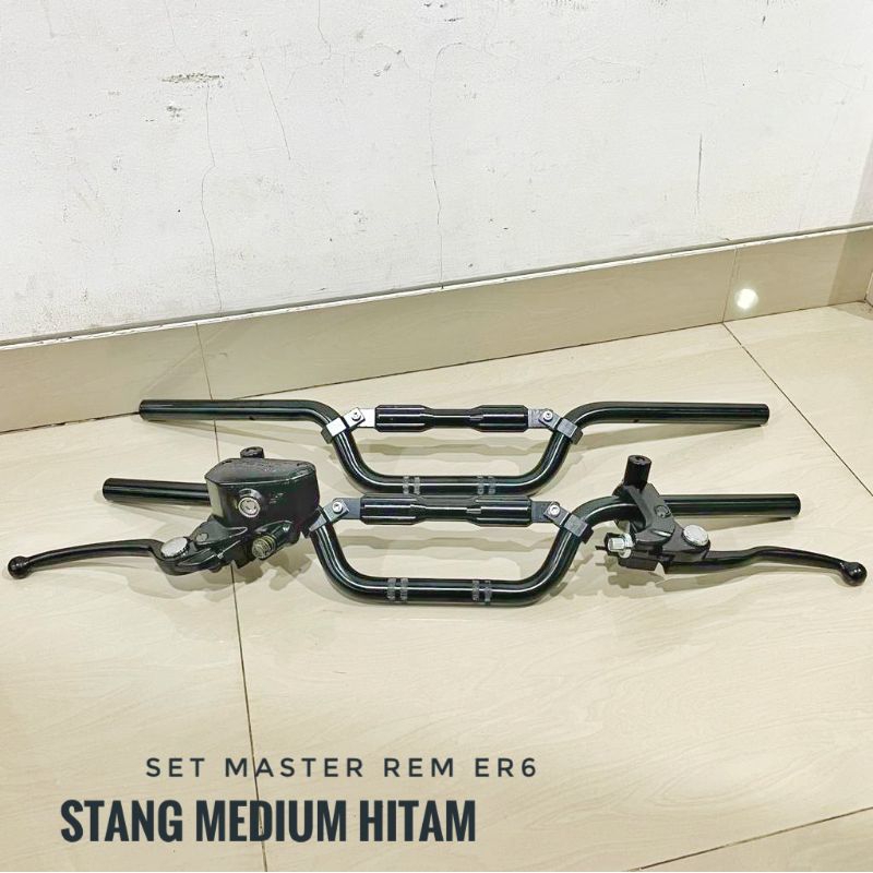 Jual Stang Stir Medium Hitam Palang Jumbo Set Master Rem Er6 Rx King CB ...