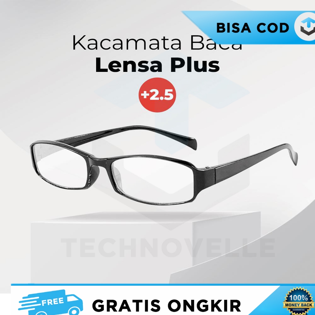 Jual KACA MATA PRESBIOPIA DAN RABUN DEKAT PLUS 2.5 DESAIN KLASIK WYM ...