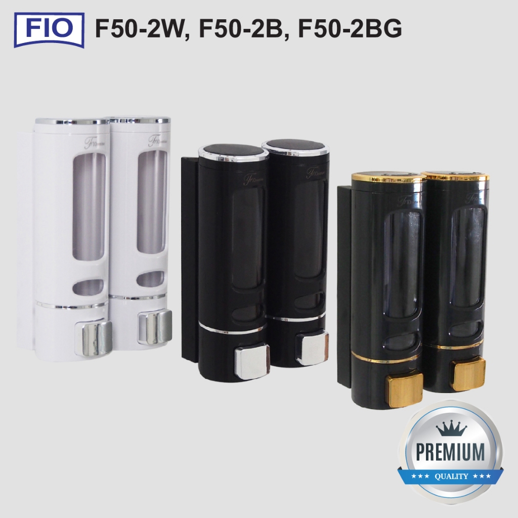 Jual Dispenser Tempat Sabun Cair atau Shampoo Fiorentino F50 Double ...