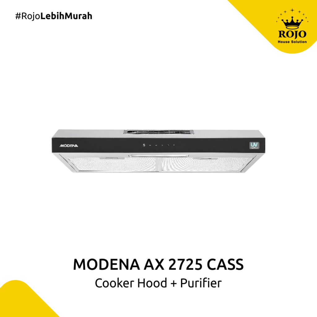 Jual Modena Cooker Hood + Air Purifier 2in1 AX 2725 CASS 70 cm | Shopee ...