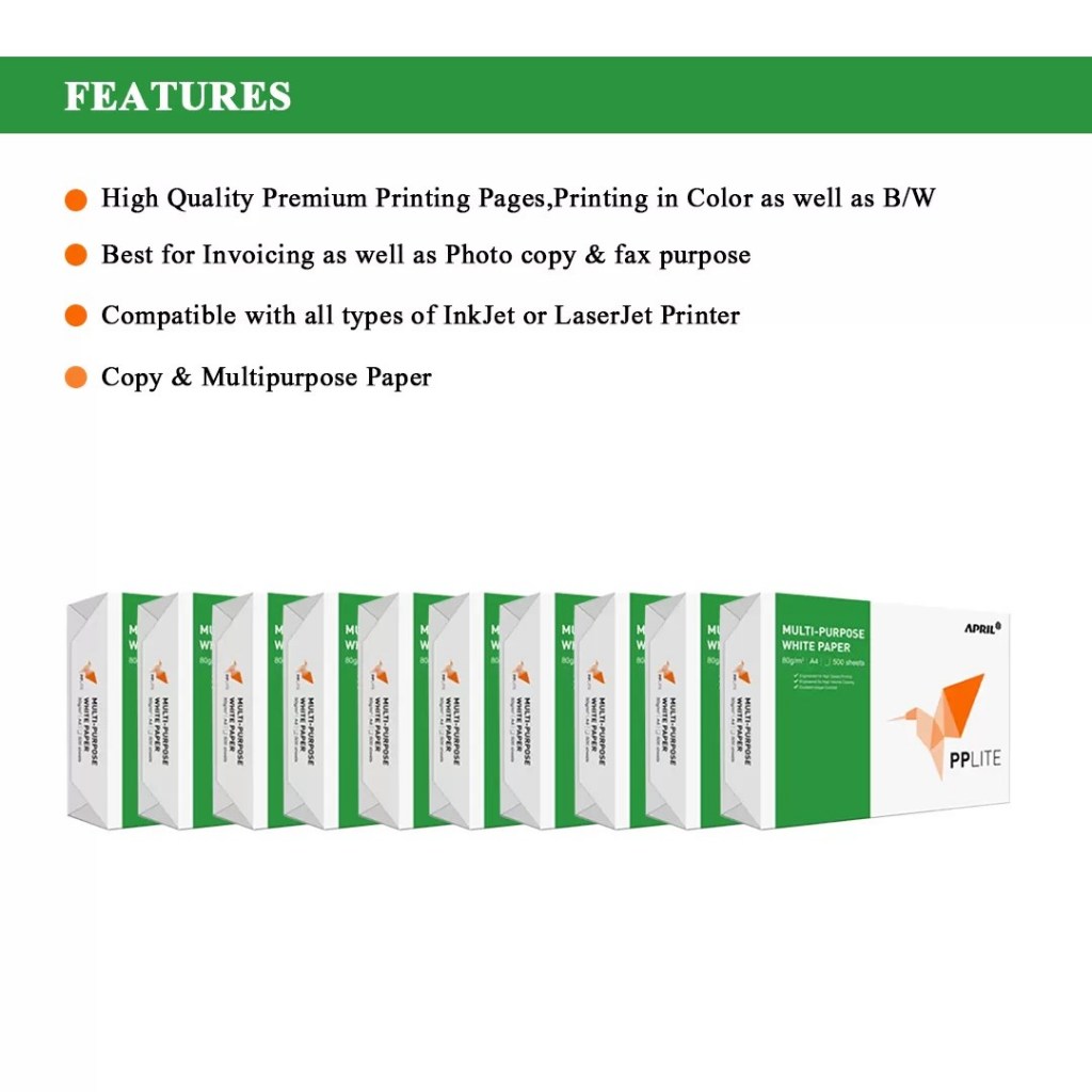 Jual Kertas HVS A4, MULTY-PURPOSE WHITE PAPER (PPLITE) | Shopee Indonesia