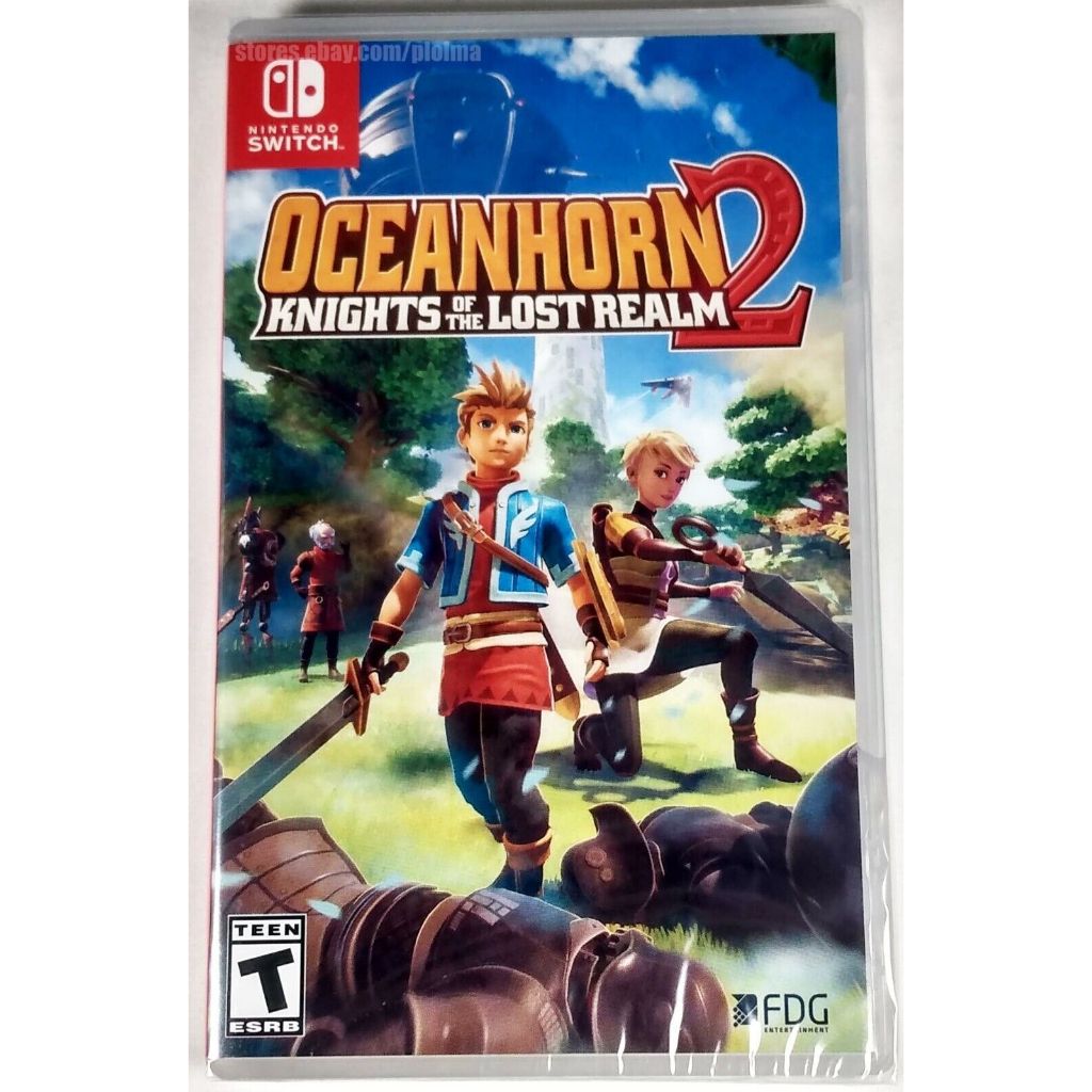 Jual GAME NINTENDO SWITCH CFW OCEANHORN 2 KNIGHTS OF THE LOST REALM ...