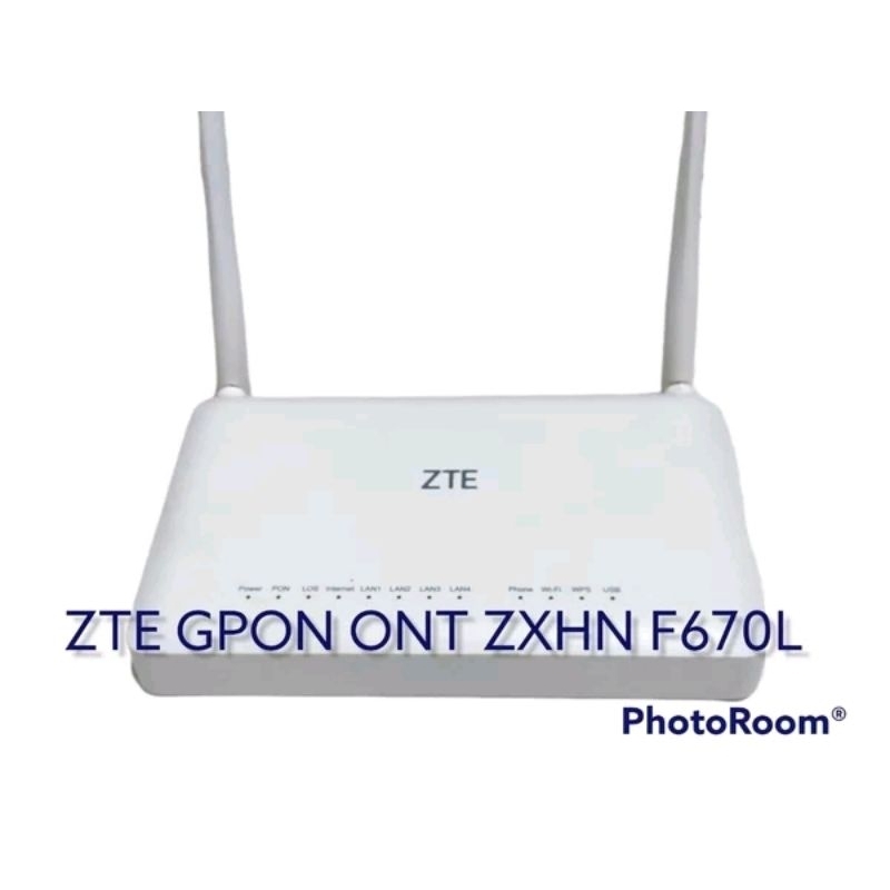 Jual Router ZTE ONT ZXHN F670 | Shopee Indonesia