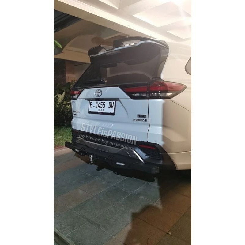 Jual Pelindung bumper belakang by SR Toyota innova zenix innova reborn ...