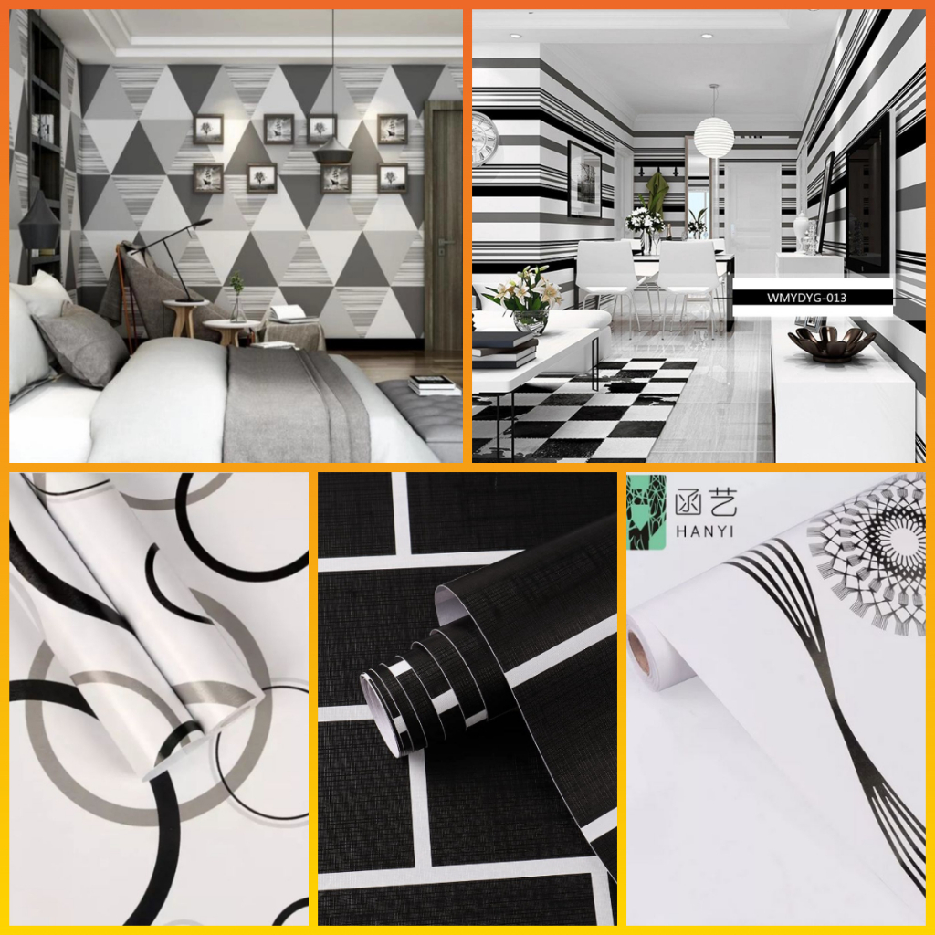 Jual PROMO - WALLPAPER STIKER DINDING BAHAN PVC PREMIUM HIGH QUALITY ...