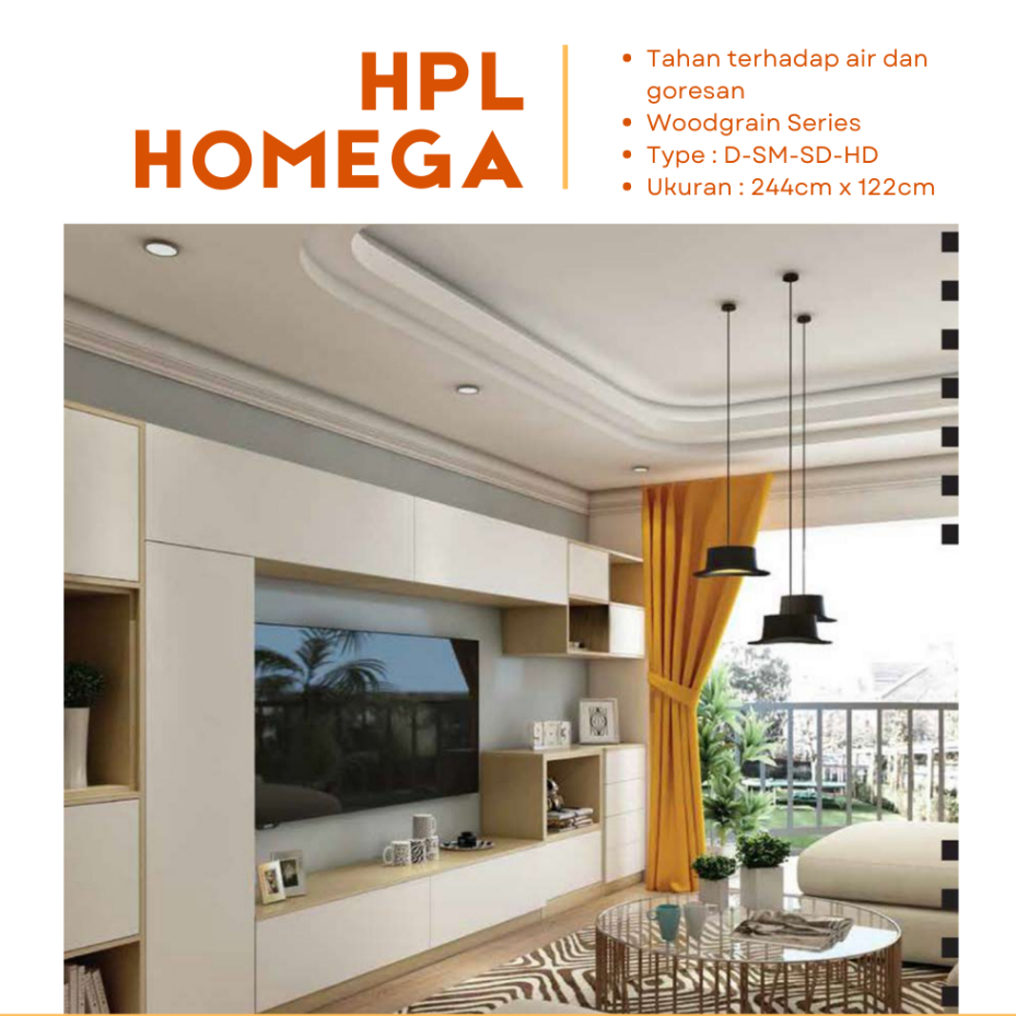 Jual HOMEGA HPL WOODGRAIN Pelapis Furniture - Kode D/SM/SD/HD | Shopee ...