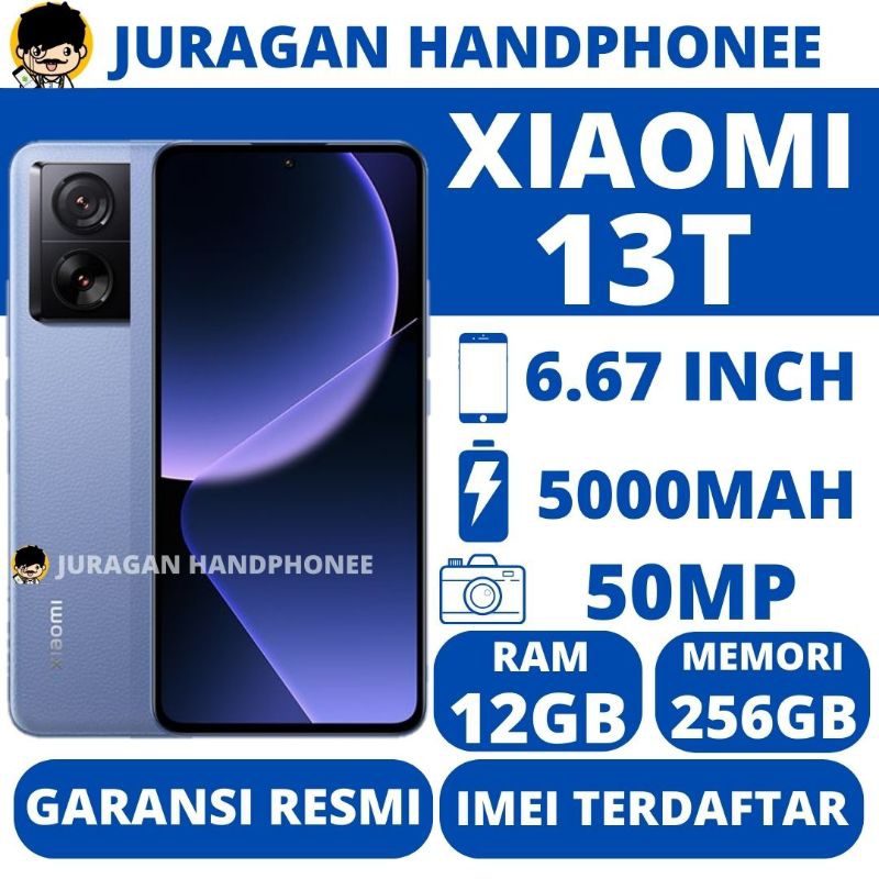Jual Xiaomi Mi 13T & 14T Ram 12/256GB 12/512GB Garansi Resmi | Shopee ...