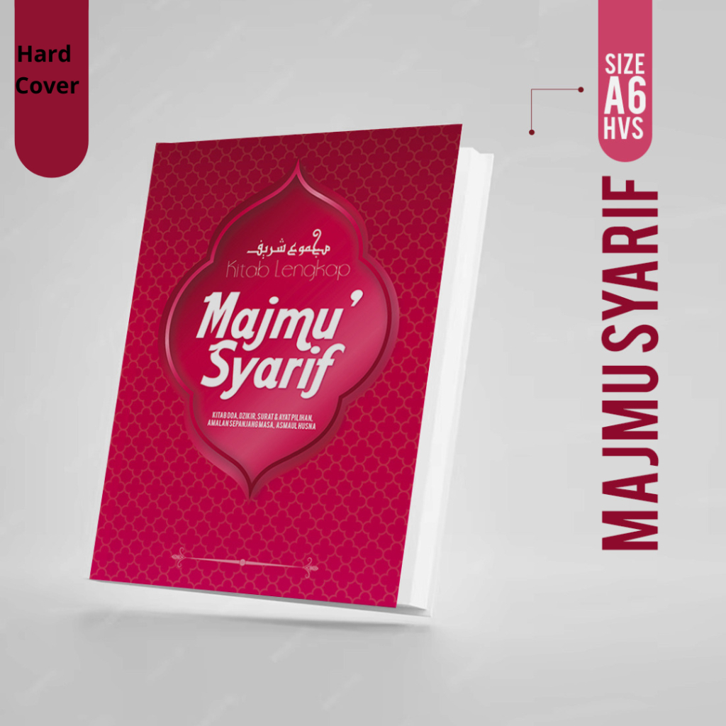 Jual Kitab Majmu Syarif Hard Cover kumpulan doa dan amalan ukuran : 15 ...