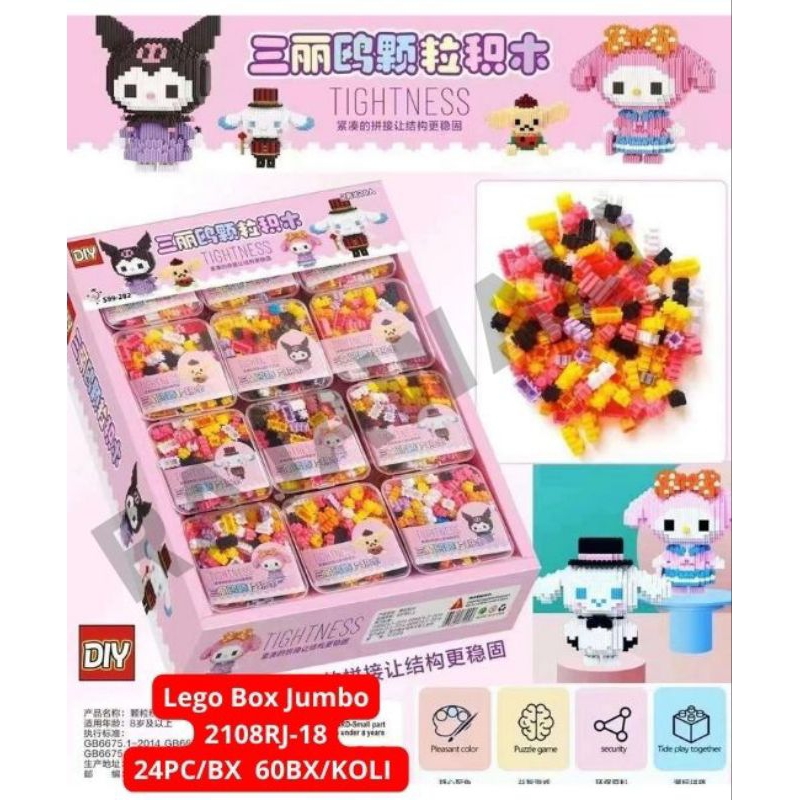 Jual MAINAN BLOCK SANRIO | BALOK SUSUN SANRIO | BALOK SUSUN MURAH ...