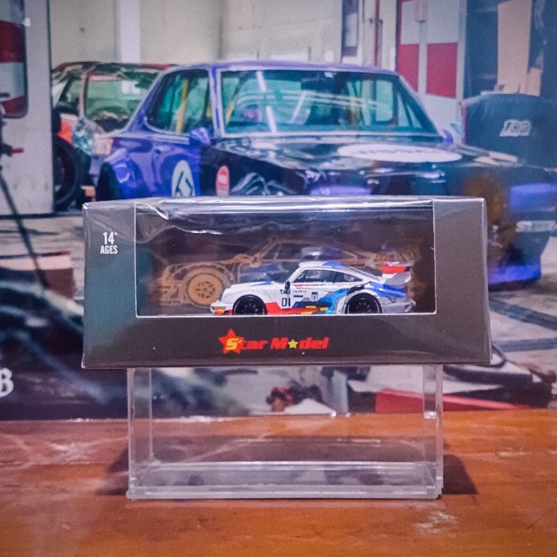 Jual Star Model Porsche RWB 964 Gundam Exia GT High Wing Limited ...