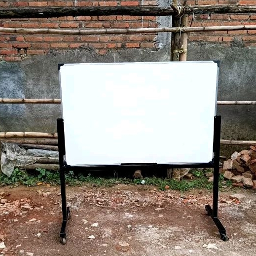 Jual Papan Tulis Whiteboard Standing 40x60cm TERMURAH | Shopee Indonesia