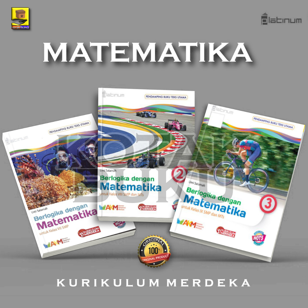Jual Buku Matematika kelas 7 8 9 SMP / Matematika SMP / Kurikulum Merdeka | Shopee Indonesia