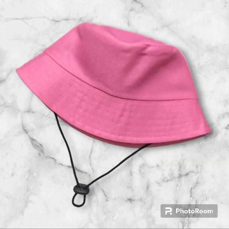 Jual Topi Bucket Hat Anak Polos dan Merah Putih | Shopee Indonesia