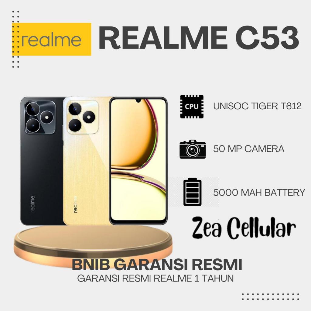 Jual Realme C53 6/128GB + 8/256GB - Segelbox Garansi Resmi | Shopee Indonesia