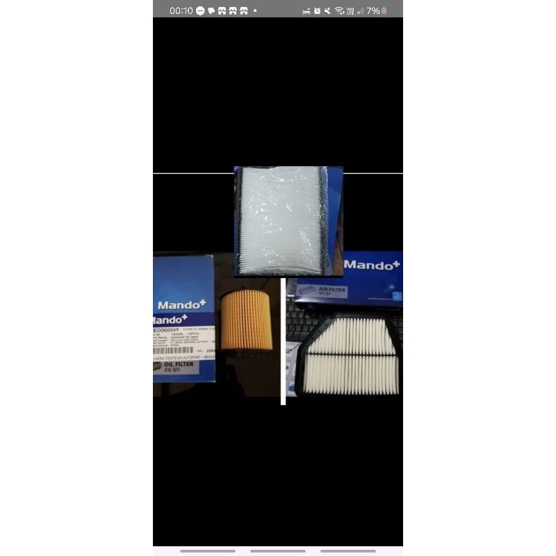 Jual Paket Filter Oli Udara Cabin AC Captiva Bensin SS Facelift FL merk ...