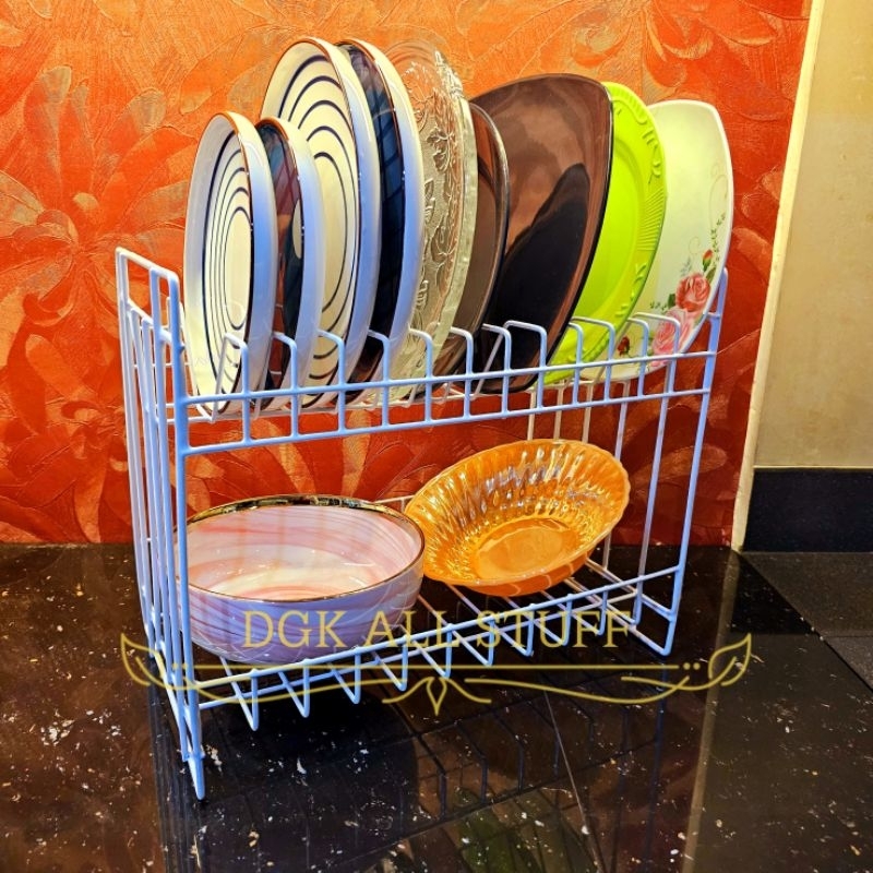 Jual Rak Peniris Piring Alat Makan Sendok Garpu Mangkok Gelas Cangkir ...