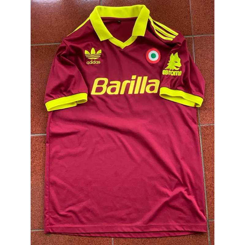 Jual Jersey AS Roma retro lokal | Shopee Indonesia