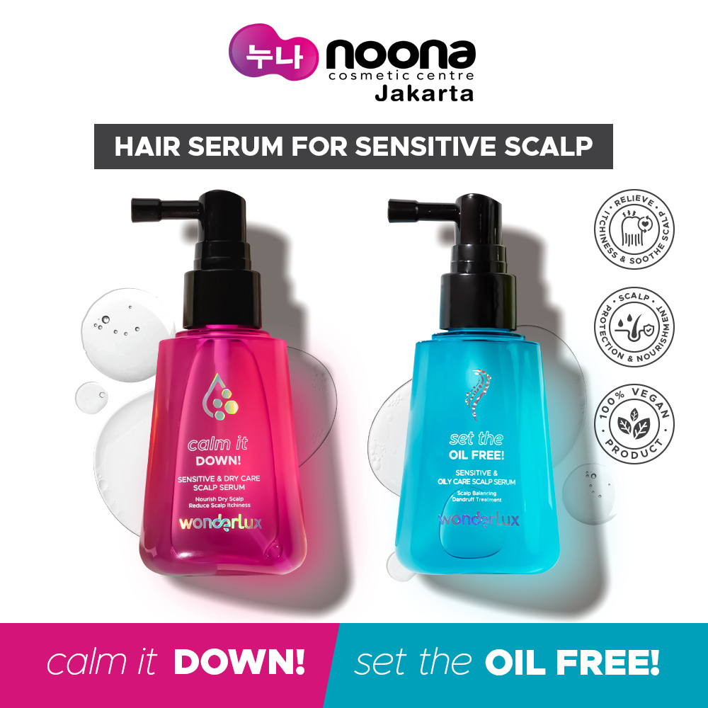 Jual AZARINE WONDERLUX HAIR SERUM 75ML CALM IT DOWN/SET THE OIL FREE ...