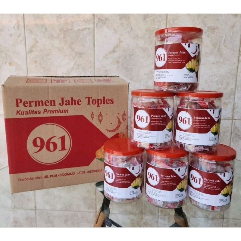Jual Permen jahe 961 / permen jahe toples / permen jahe jadul | Shopee ...