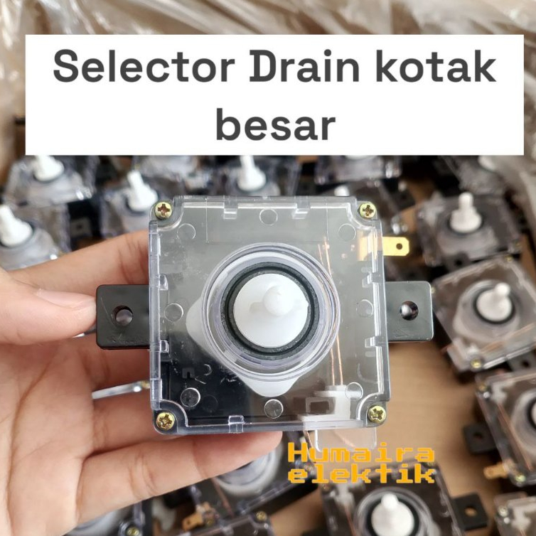 Jual SWITCH PEMBUANGAN KOTAK BESAR / SELECTOR TIMER DRAIN MESIN CUCI ...