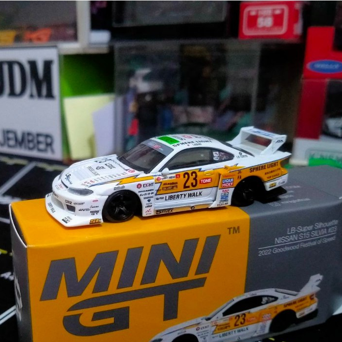 Jual Mini GT LBWK Silhouette Nissan Silvia S15 Goodwood Festival of ...