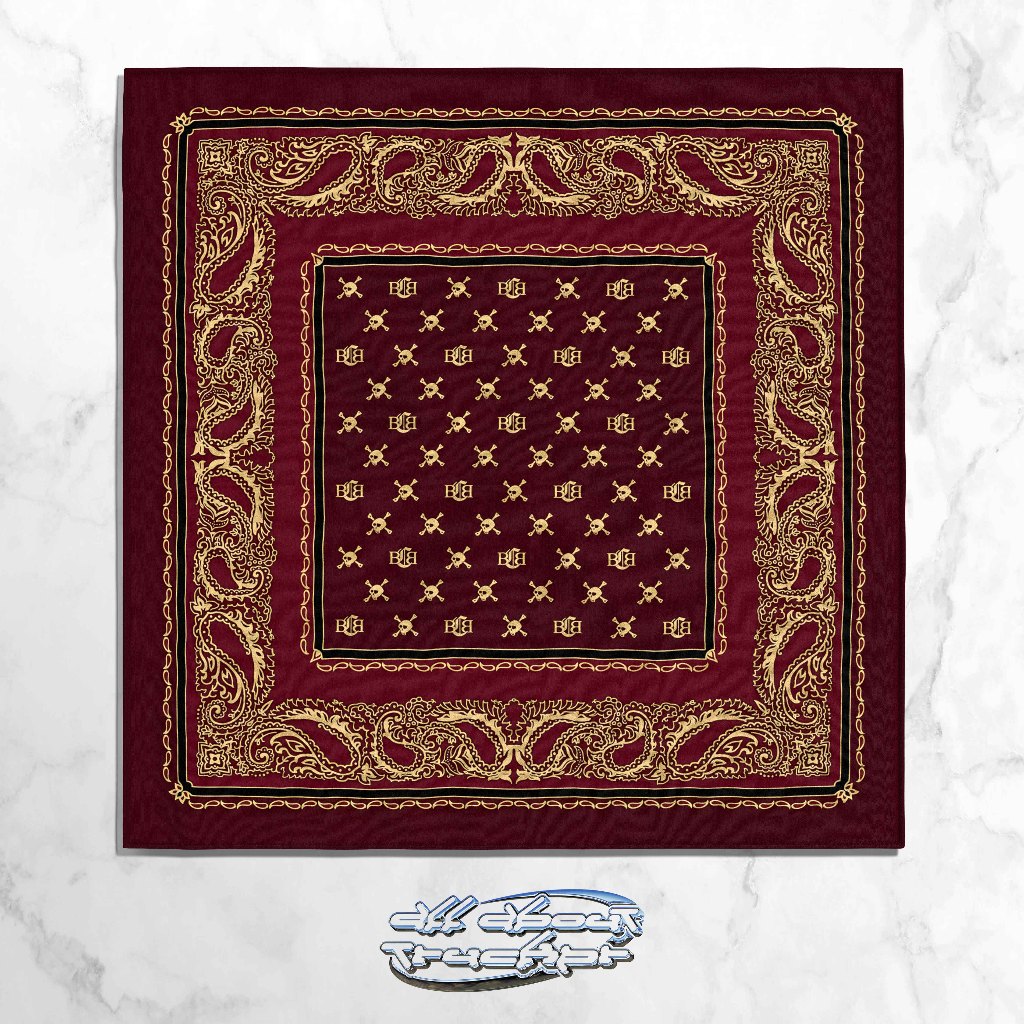 Jual Red Batik Paisley - Bandana - Slayer - Scarf - All About Trucker ...