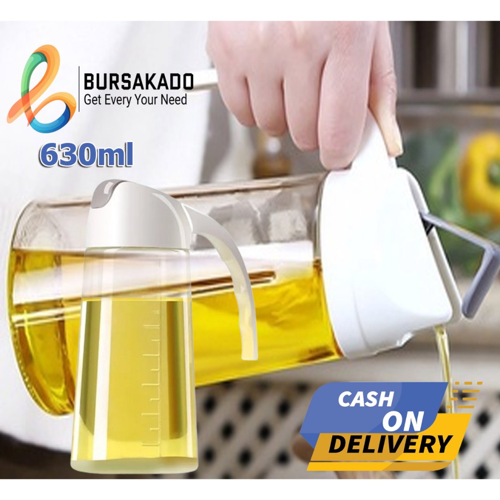 Jual DISPENSER MINYAK GORENG 630ML / Kitchenware Seasoning Jar | BOTOL KECAP CUKAK MULTIFUNGSI ...