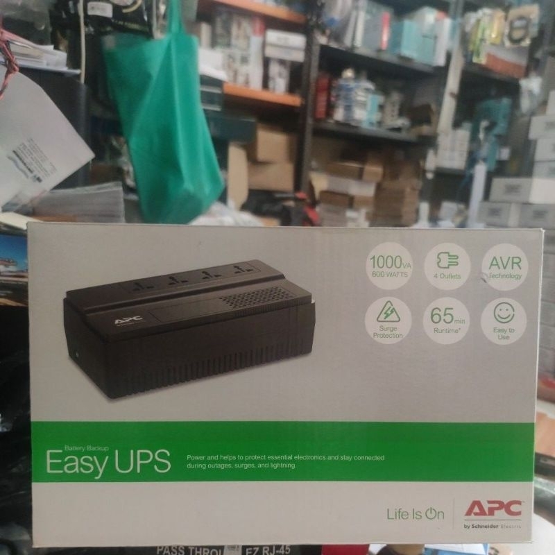 Jual UPS APC BV1000I-MS 1000VA 600W 600Watts AVR 230V | Shopee Indonesia