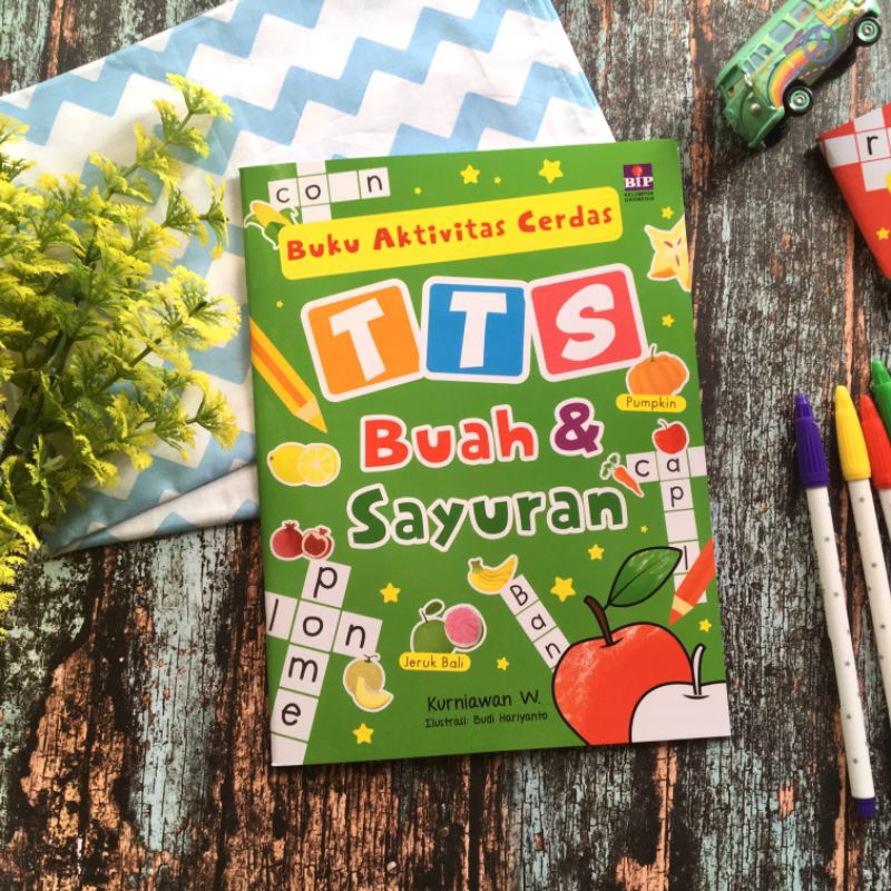Jual Buku Aktivitas Cerdas TTS Teka Teki Silang Buah dan Sayuran ...