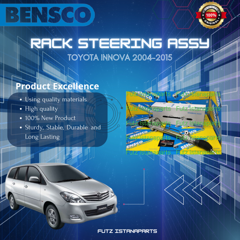 Jual Rack Steer Steering Assy Racksteer Kijang Innova 2004-2015 Bensco ...