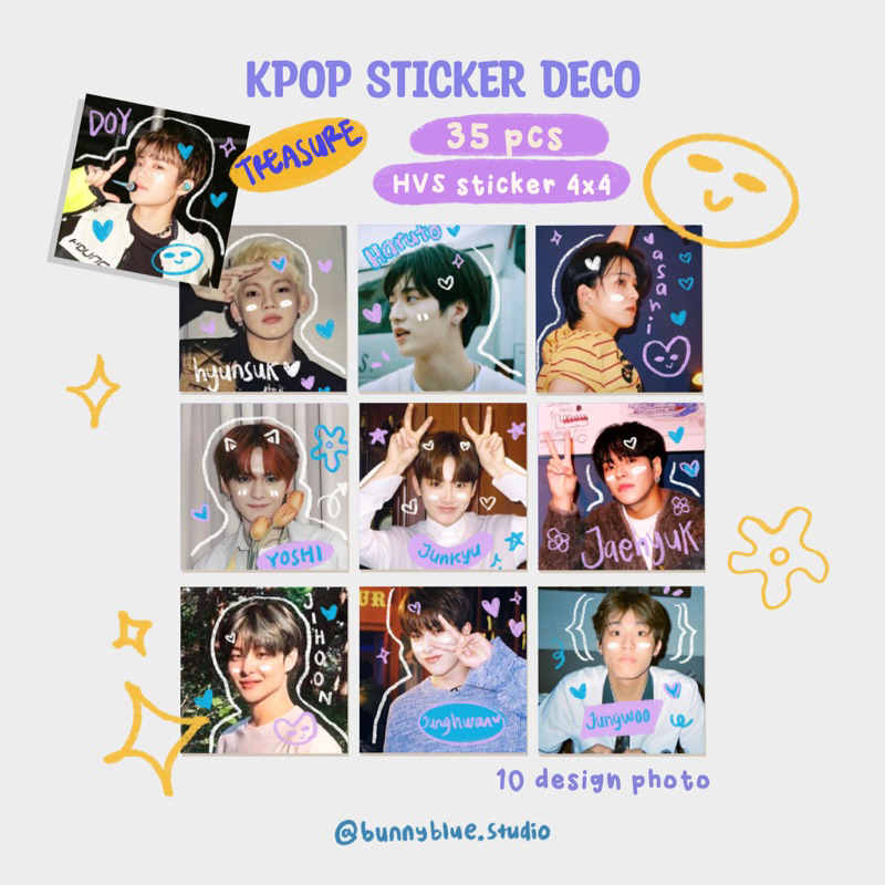 Jual Kpop Boygroup Sticker Deco 35pcs | Shopee Indonesia